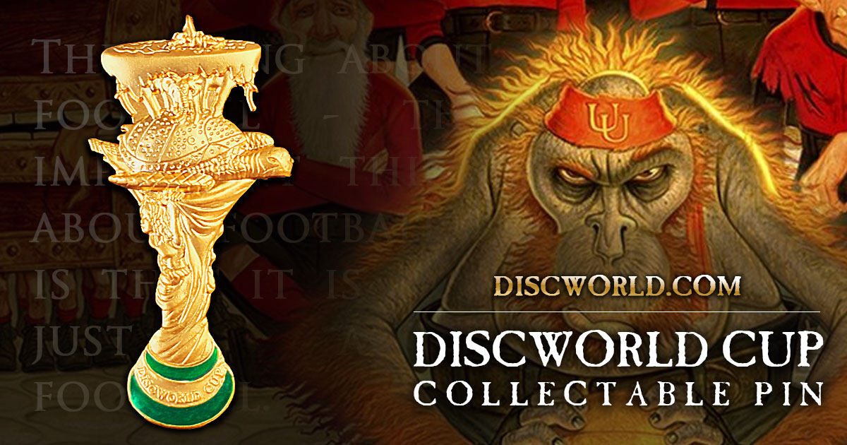 Discworld Cup Pin - Discworld.com