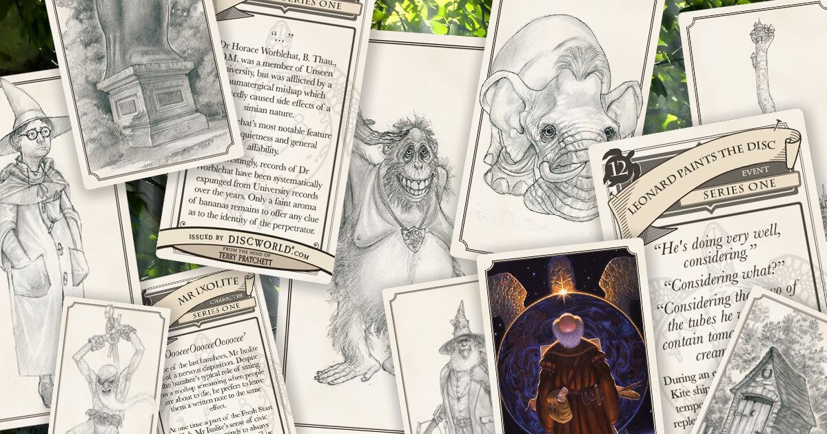 Trading Cards from Discworld.com - Discworld.com