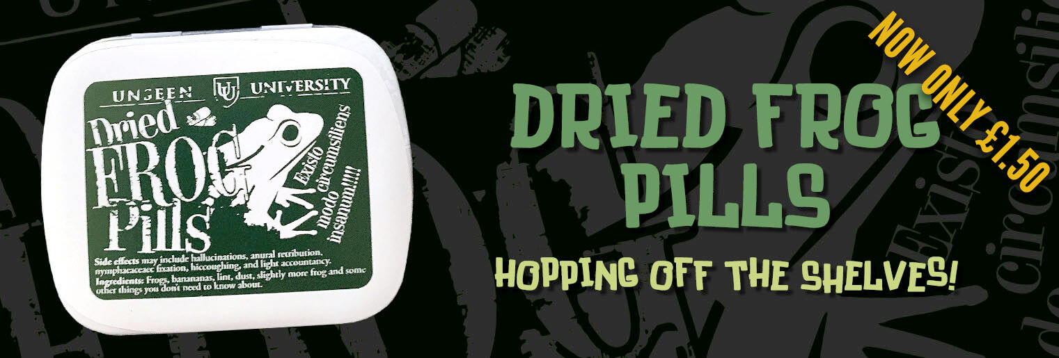 Discworld.com – merchandise, clothing, artwork, books & collectables