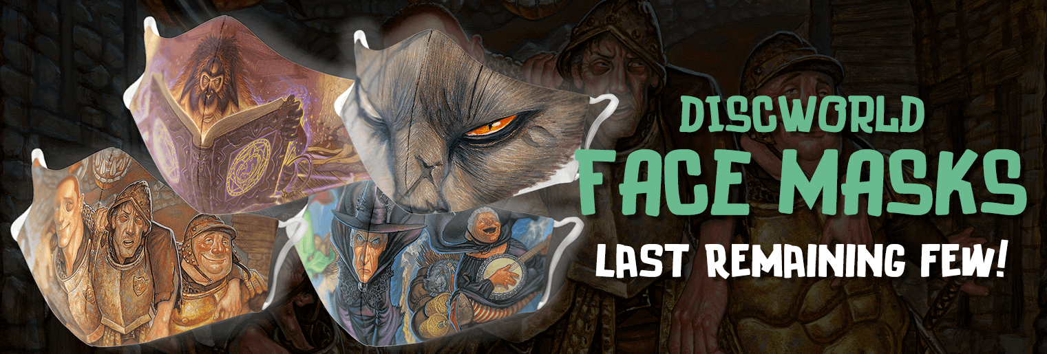 Discworld.com – merchandise, clothing, artwork, books & collectables