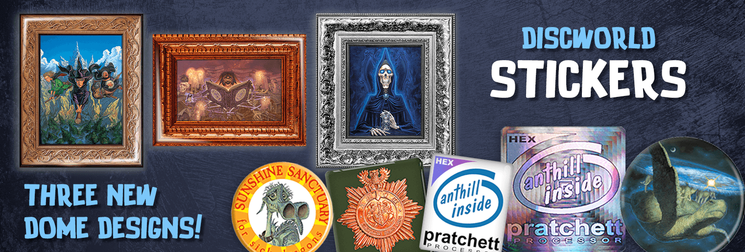 Discworld.com – merchandise, clothing, artwork, books & collectables